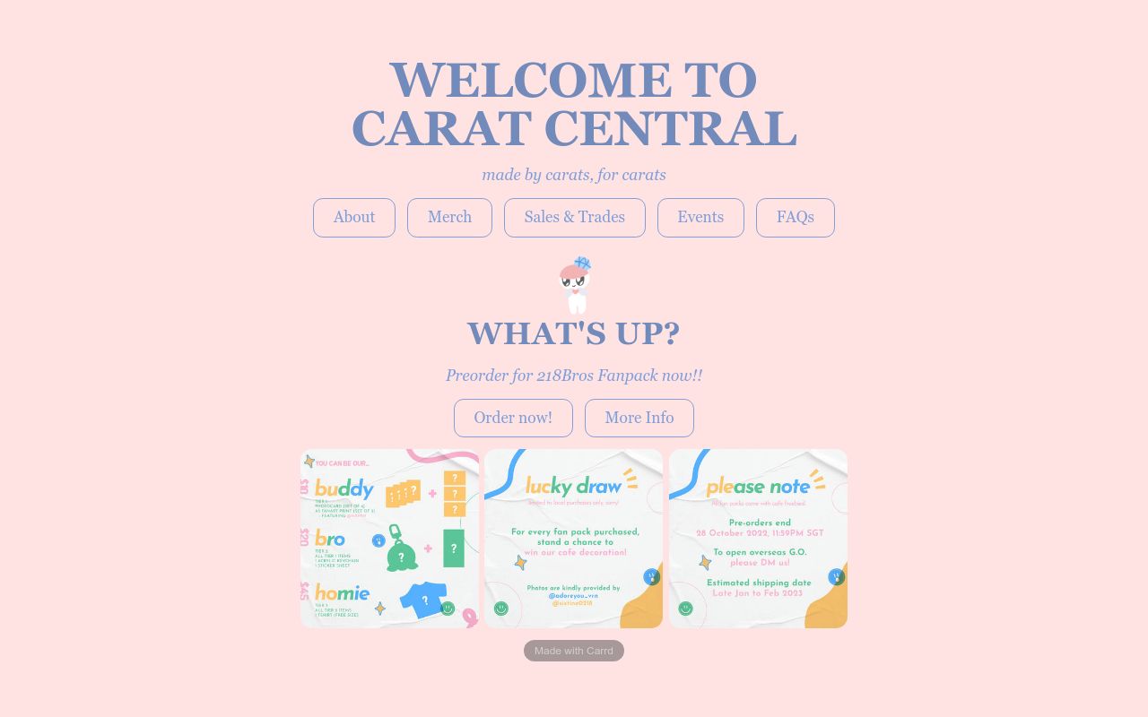 CARAT CENTRAL
